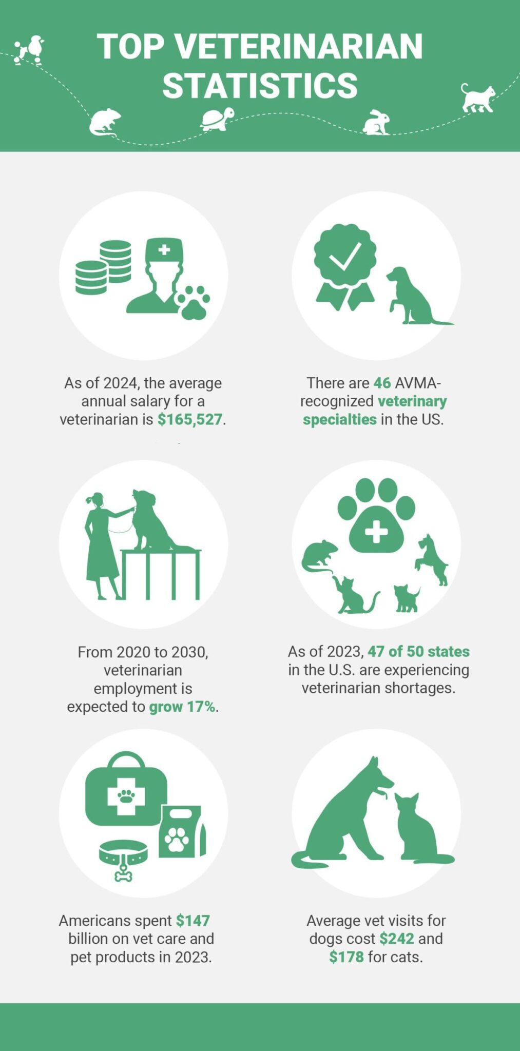 15 Interesting Veterinarian Statistics & Facts to Know in 2026 | The ...